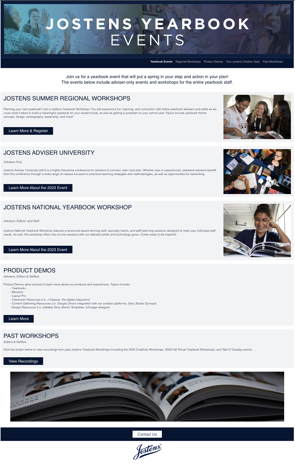 Yearbook Events – Cindy Vera